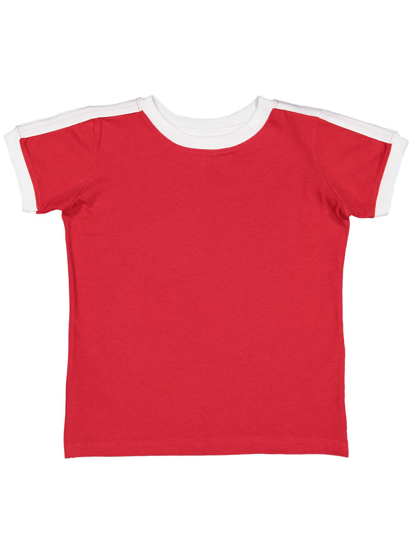 TODDLER RETRO RINGER TEE | LAT-Apparel